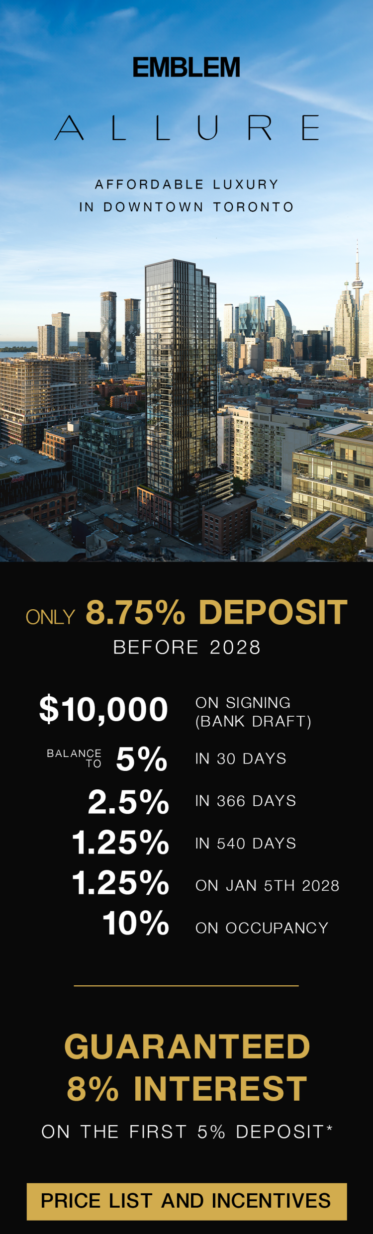 Allure Condos: 10%首付 $2,000 Monthly Payments。首付8%的 - 房源中心 - 温莎华人网 - 温莎 ...